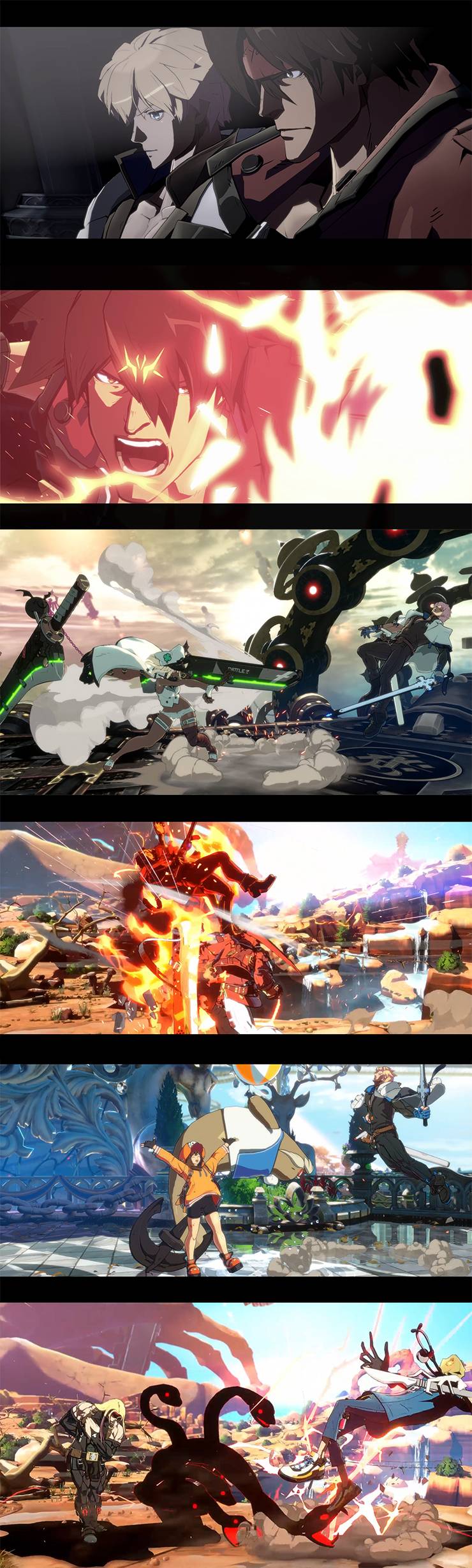 GUILTY GEAR -STRIVE- Ultimate Edition Famitsu DX Pack 3D Crystal Set ...