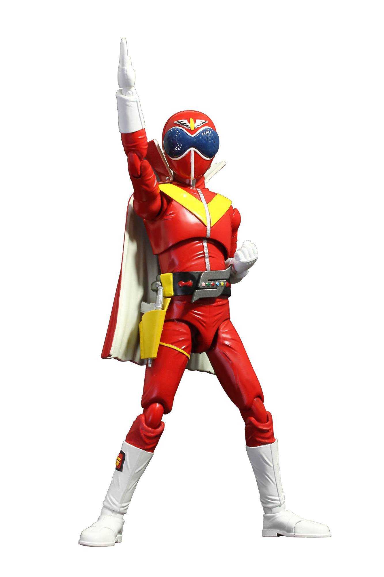 HAF (Hero Action Figure) Himitsu Sentai Goranger - Aka Ranger | Nin-Nin ...