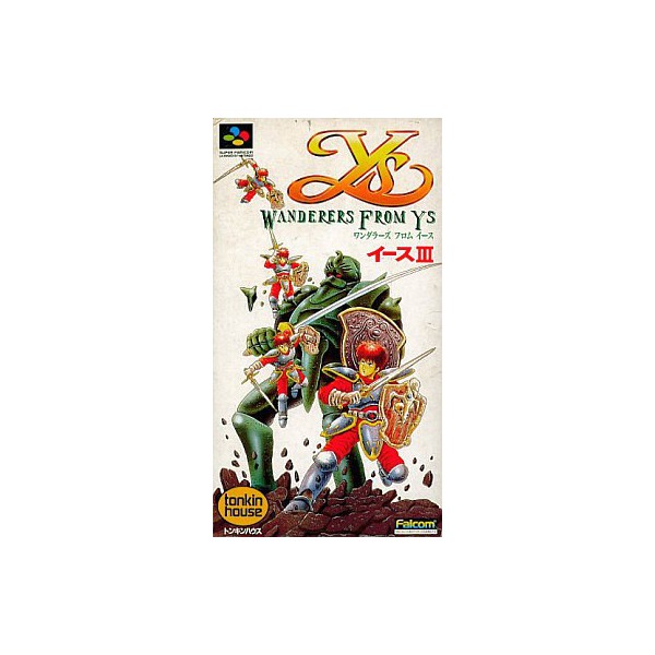 Buy Ys III - Wanderers from Ys - Used Good Condition (Super Famicom ...