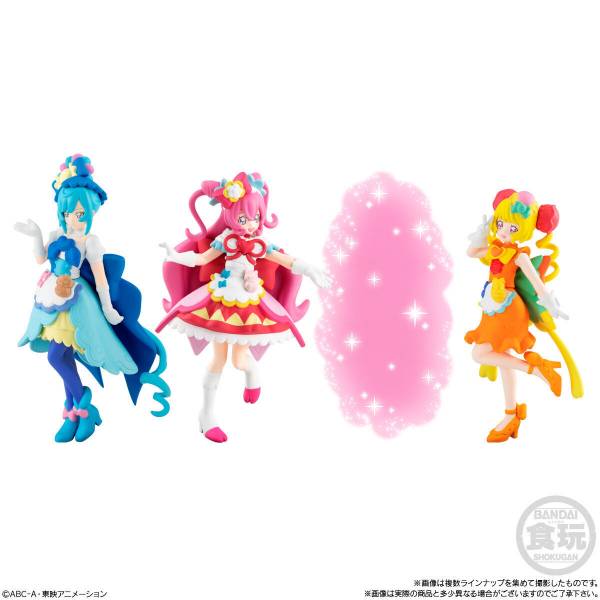 Delicious Party♡Precure: Pretty Cure Cutie Figure set - 10pack box ...