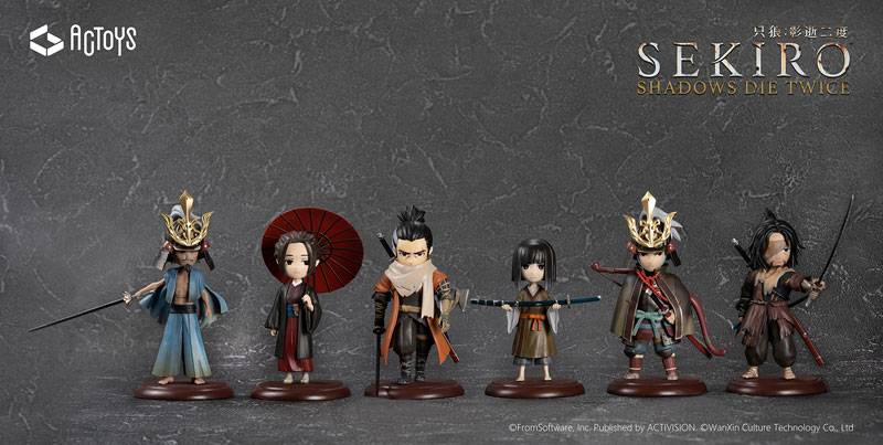 SEKIRO: Shadows Die Twice - Deformed Figure 6Pack BOX | Nin-Nin-Game.com