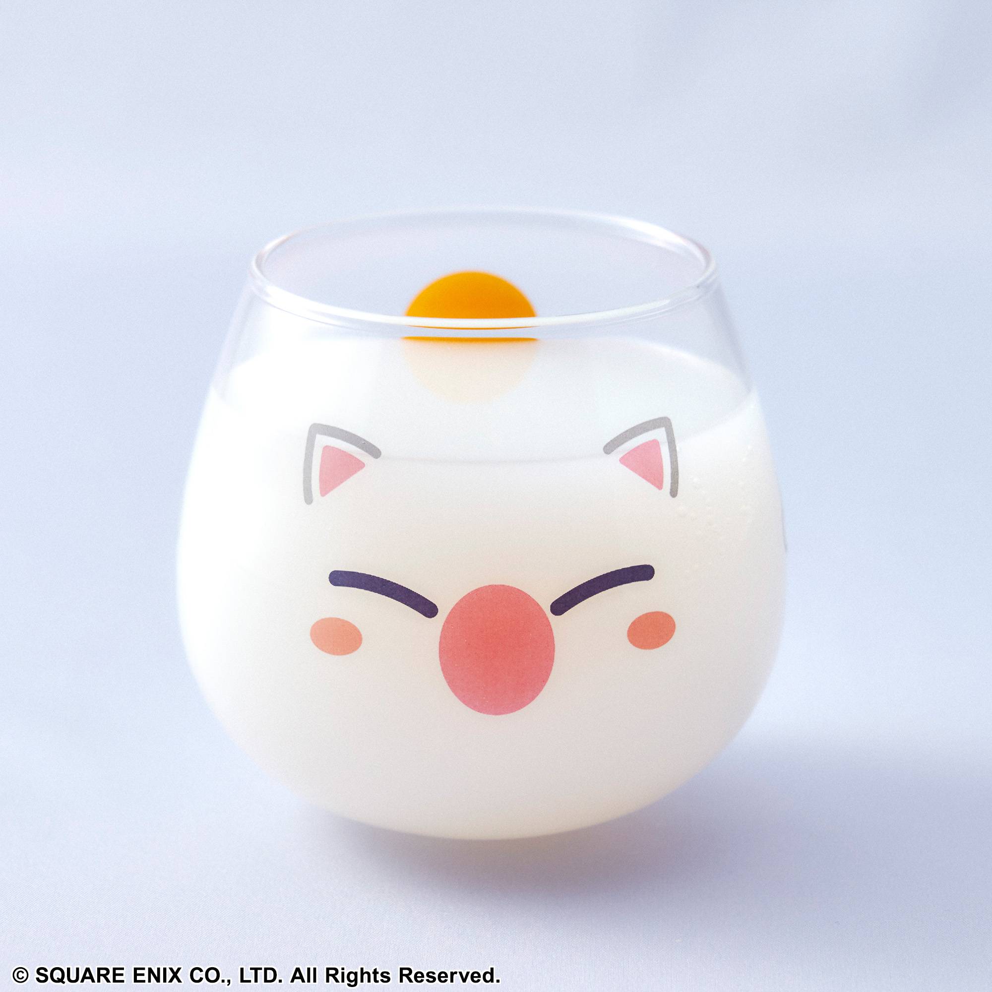 Final Fantasy: Moogle Glass Tumbler | Nin-Nin-Game.com