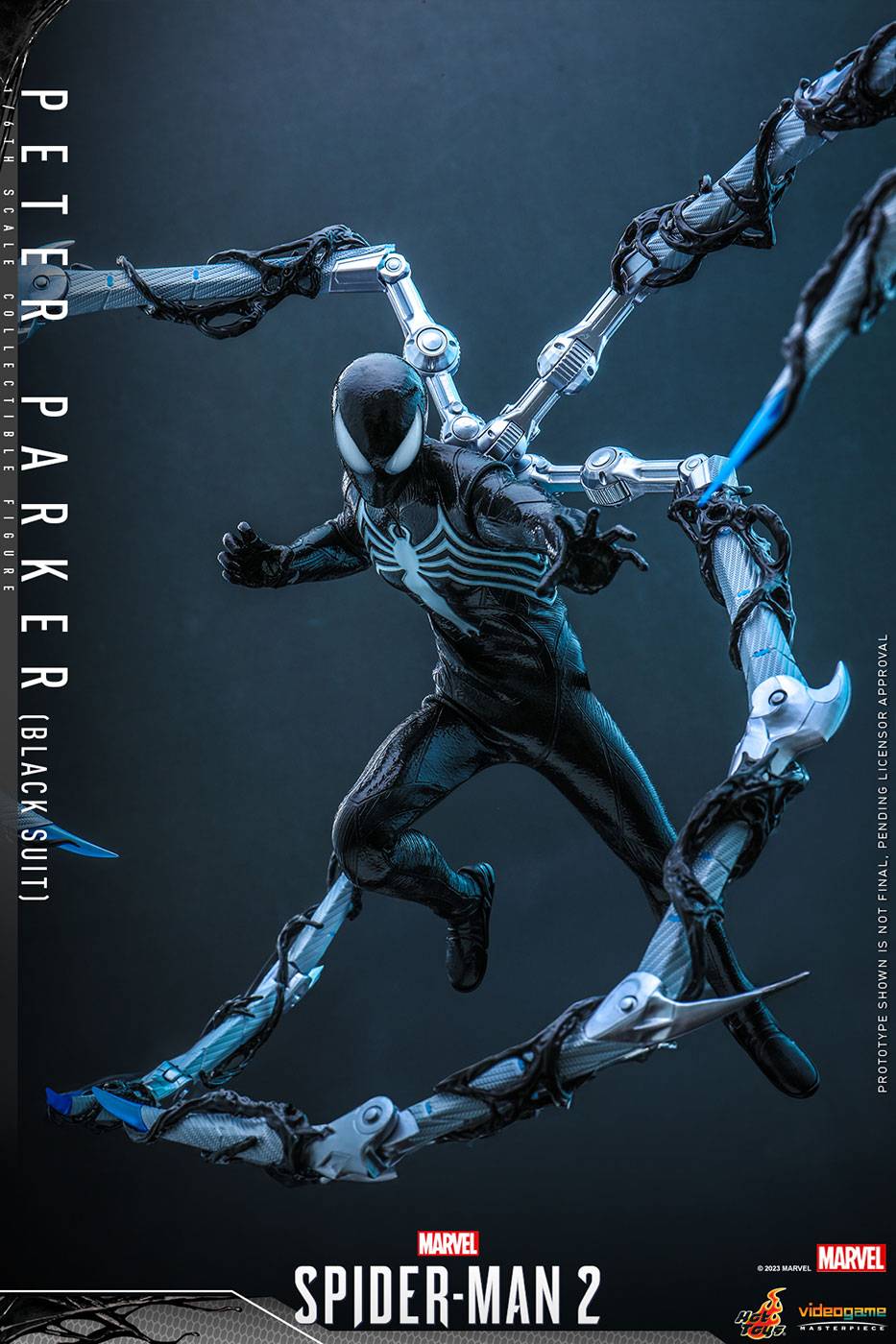 Video Game Masterpiece: Marvel's Spider-Man 2 - 1/6 Peter Parker (Black ...