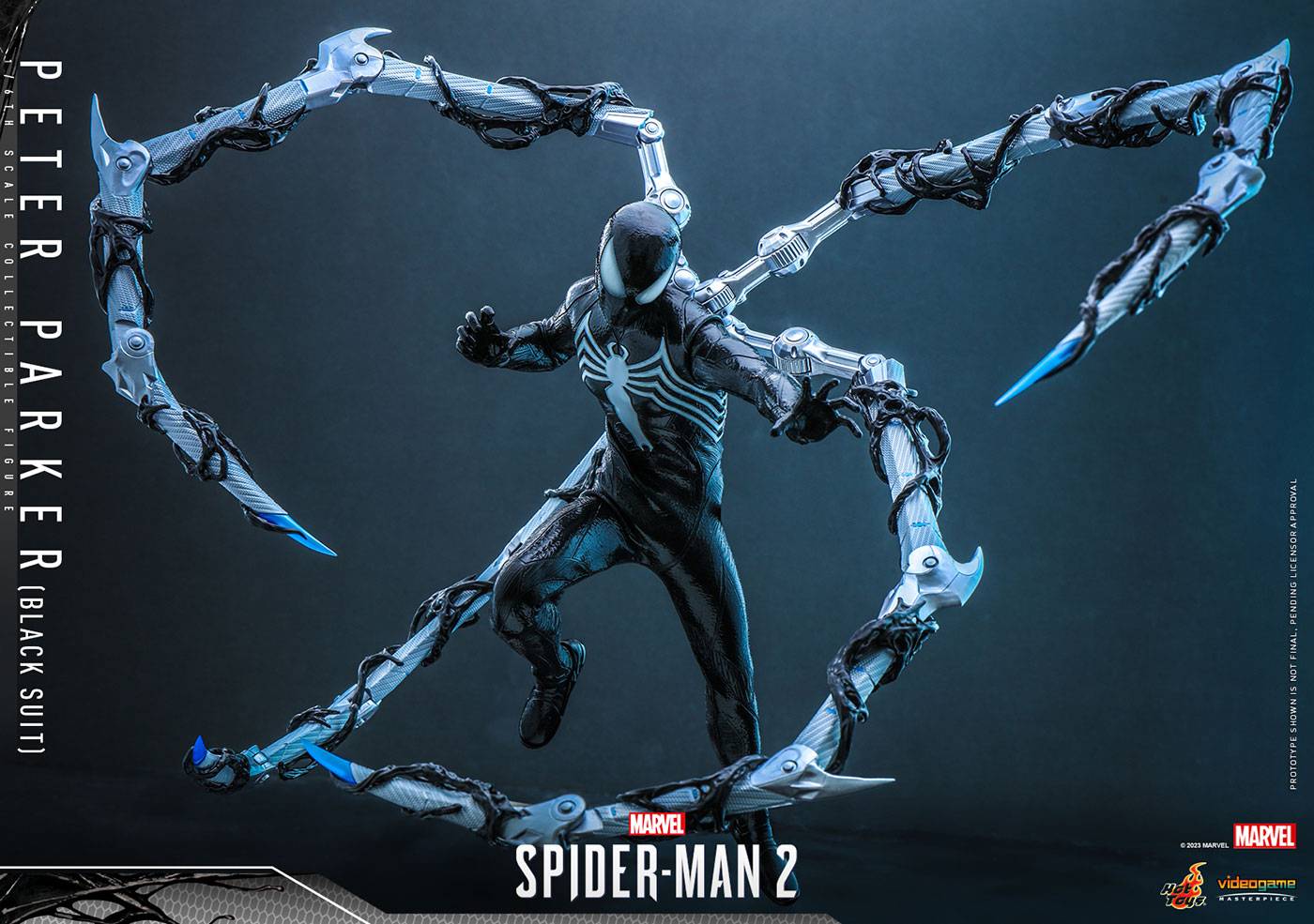 Video Game Masterpiece: Marvel's Spider-Man 2 - 1/6 Peter Parker (Black ...