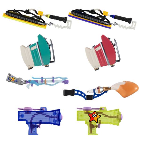 Shokugan: Splatoon 3 - Splatoon 3 Buki Collection - Yellow Ver. - 8pack ...