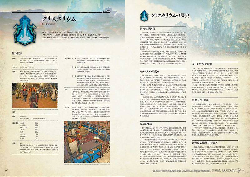 (Japanese Version) Final Fantasy XIV : Encyclopaedia Eorzea - The World ...