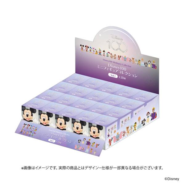 Disney 100: Mini Figure Collection Vol.1 - 20pack box (Limited Edition ...