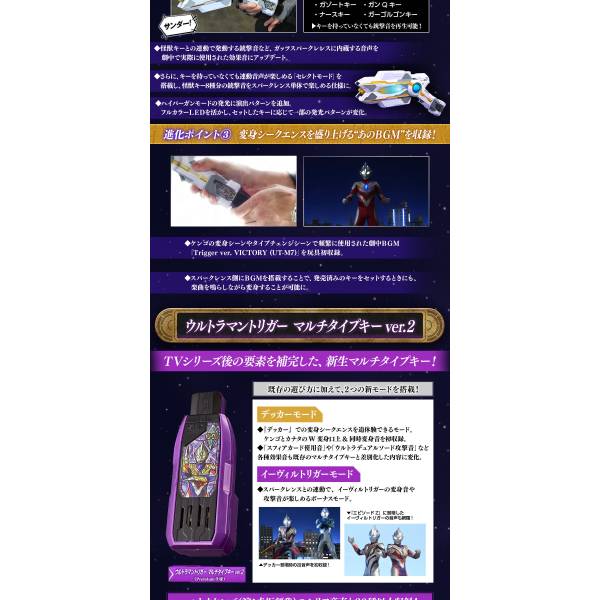 Replica - Ultraman Trigger: New Generation Tiga - GUTS Sparklence ...
