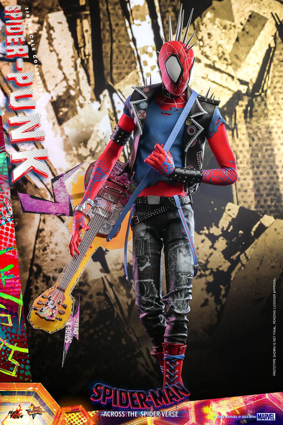 Movie Masterpiece: Spider-Man Across the Spider-verse: Spider-Punk 1/6 ...