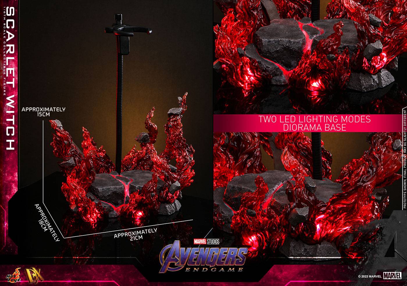 Avengers Endgame - 1/6 Scarlet Witch Fully Posable Figure