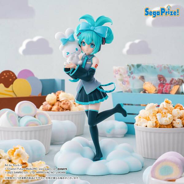Luminasta: Piapro Characters - Hatsune Miku x Cinnamoroll (2nd Hand Prize Figure) | Nin-Nin-Game.com