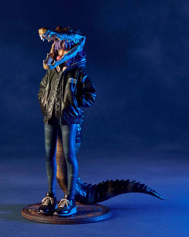 Original: CROCO GIRL 1/7 (Limited Edition) [Kaiyodo] - Nin-Nin-Game.com