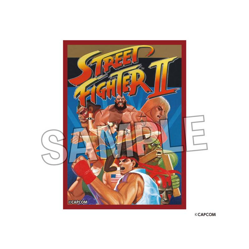 Street Fighter II: Card Sleeves - Illustration Sleeve NT Package Design ...