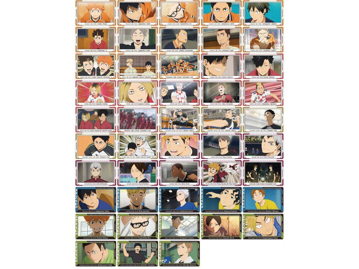 Haikyuu!!: Snap Card (16 Packs/Box) [Ensky] - Nin-Nin-Game.com