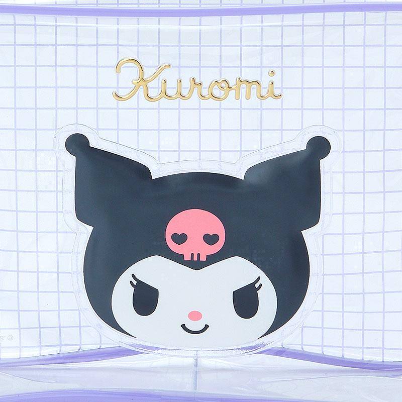 Sanrio: Kuromi Clear Pouch [Sanrio] - Nin-Nin-Game.com