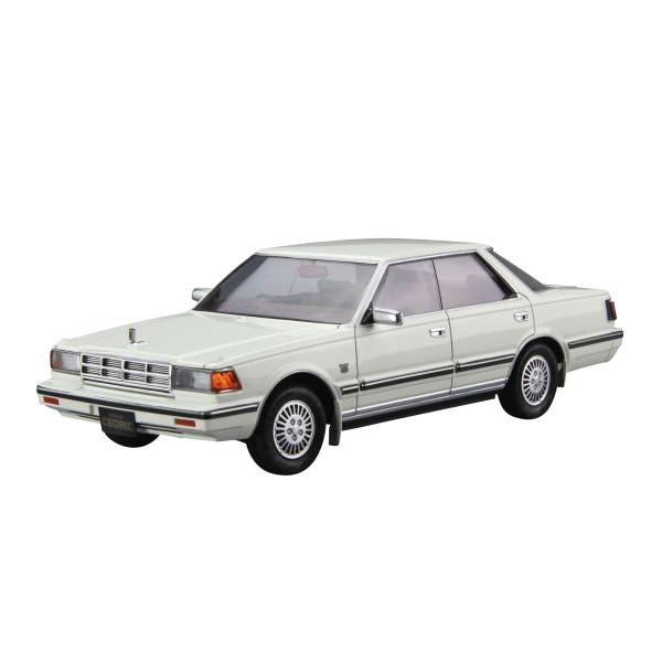Model Car: 1/24 1983 Nissan Y30 Cedric/Gloria 4HT V30E Brougham VIP (Plastic Model Reissue ...