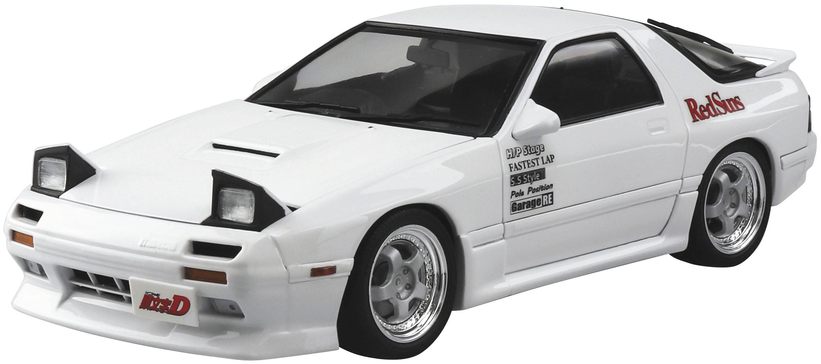Model Car: Initial D - Ryosuke Takahashi FC3S RX-7 1/24 (Plastic Model ...