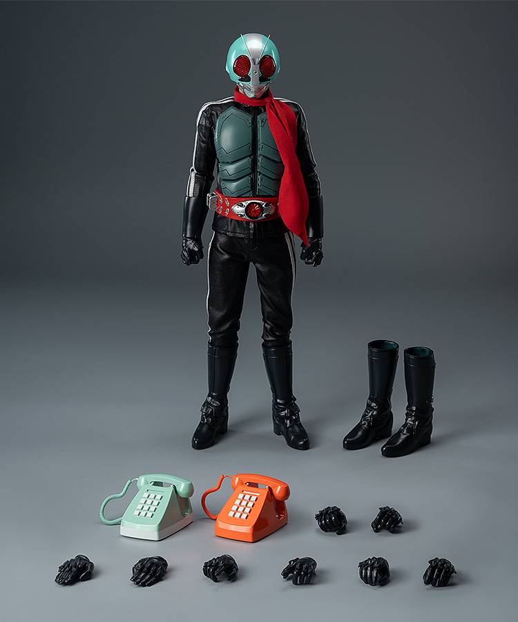 FigZero: Shin Kamen Rider - Masked Rider No. 2 + 1 1/6 [threezero ...