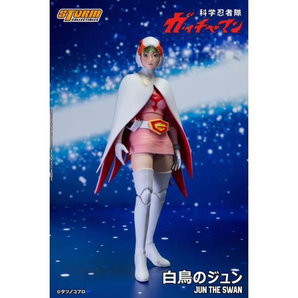 Gatchaman: Jun, the Swan(G-3) - Action Figure [Storm Collectibles Toys ...