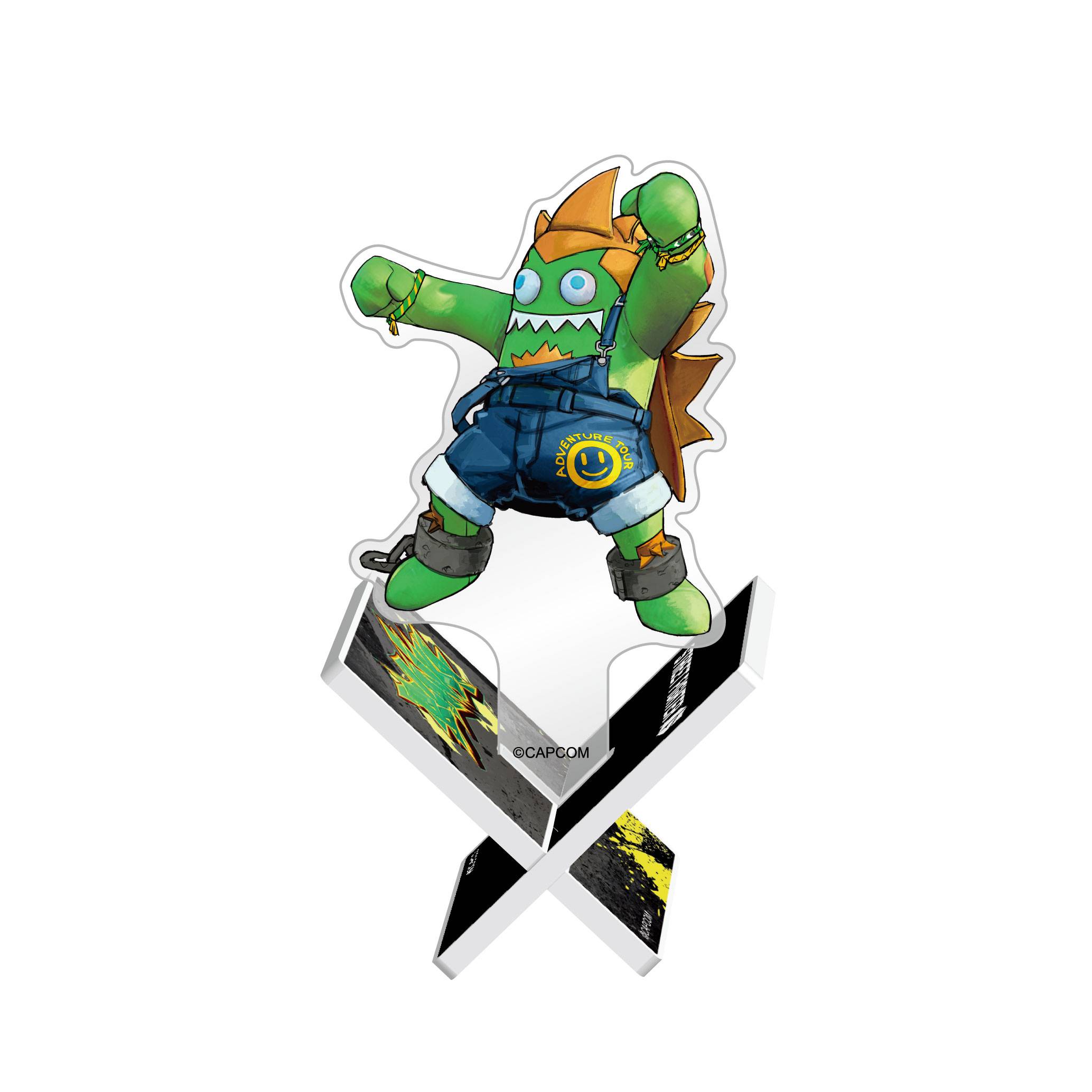 Street Fighter 6: Batten Acrylic Stand - Blanka (Outfit 3 Ver.) [Capcom ...