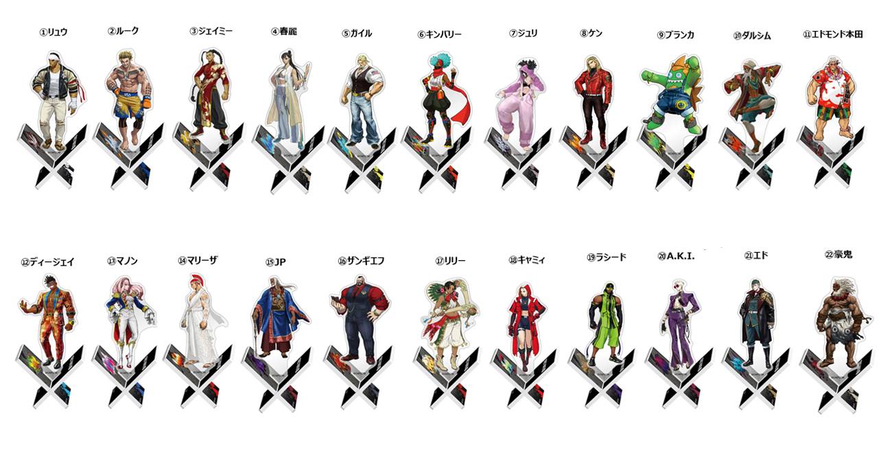 Street Fighter 6: Batten Acrylic Stand - Marisa (Outfit 3 Ver.) [Capcom ...