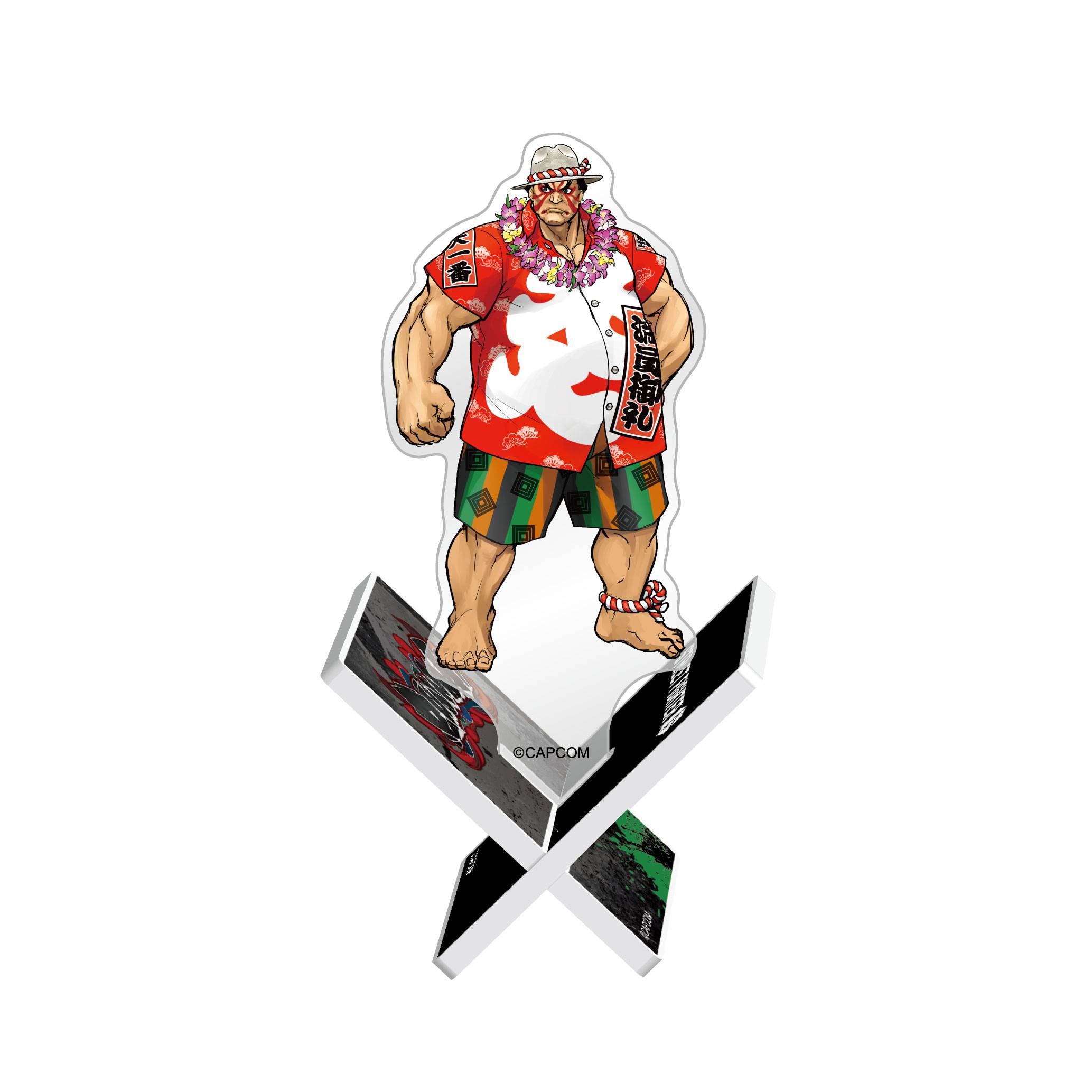 Street Fighter 6: Batten Acrylic Stand - E. Honda (Outfit 3 Ver ...