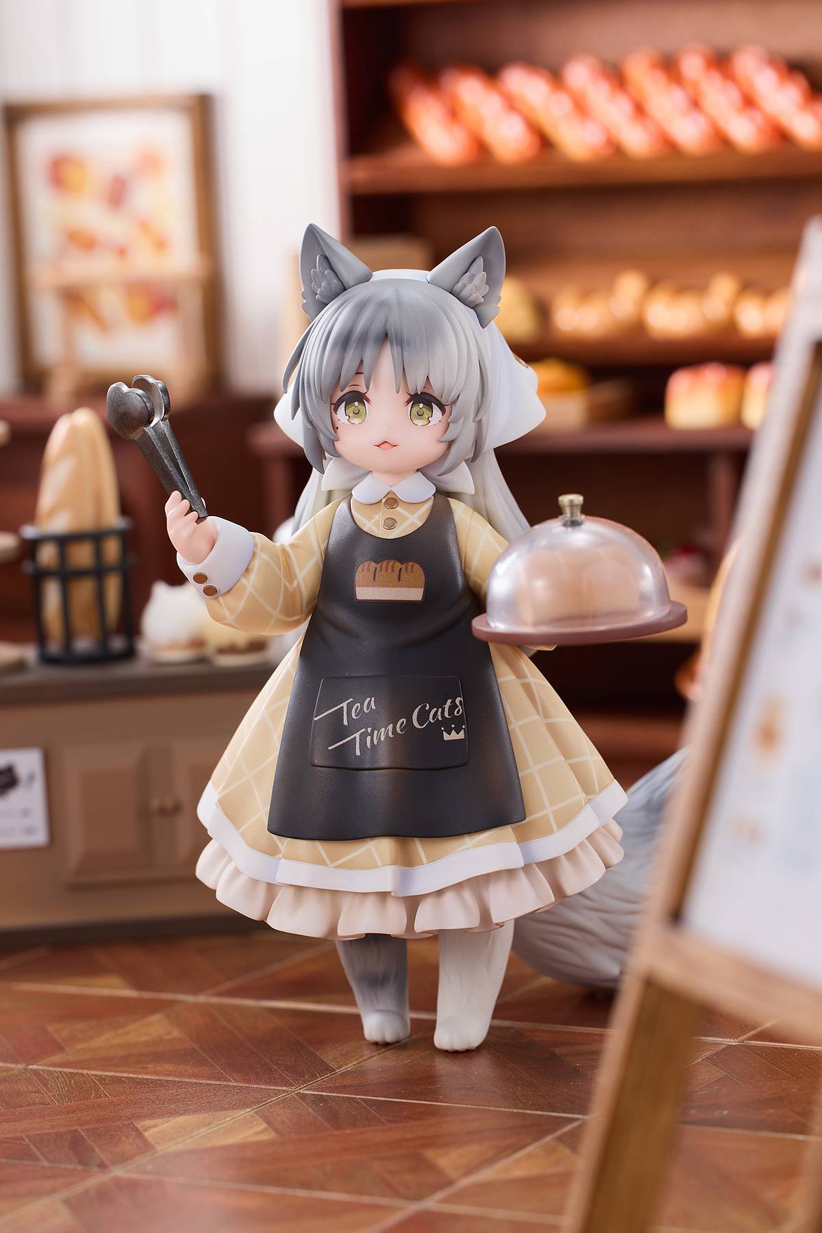 Original Character: Tea Time Cats Scene - Nyancho Bakery - Clerk ...