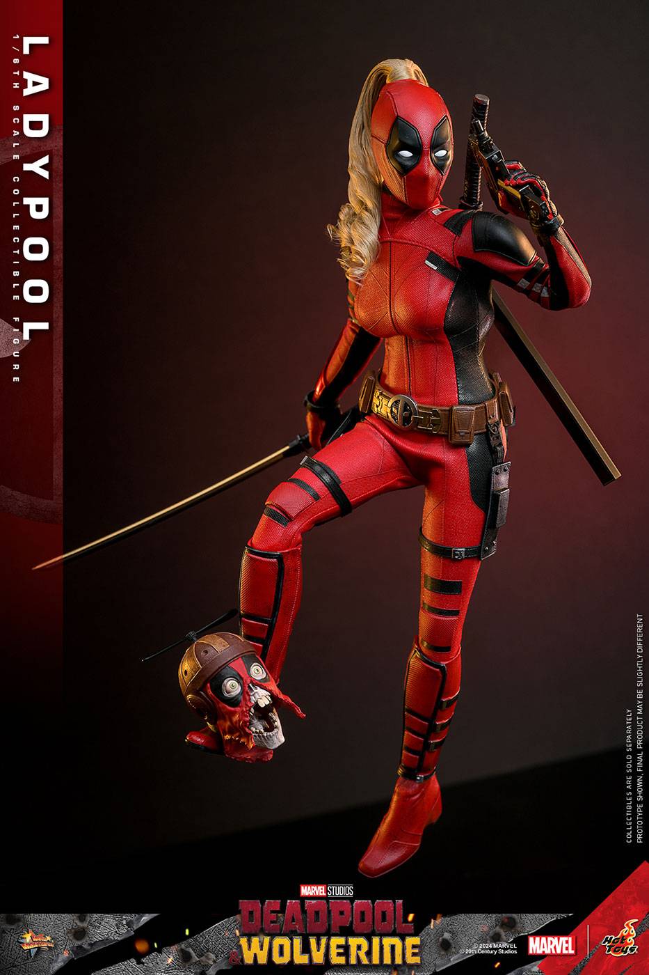 Movie Masterpiece: Deadpool & Wolverine - Lady Deadpool 1/6 [Hot Toys ...