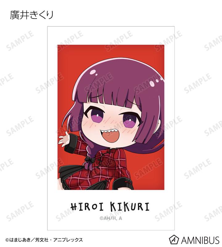 Bocchi the Rock!: Trading Chibi Character Illustration Card - Red Dress ...