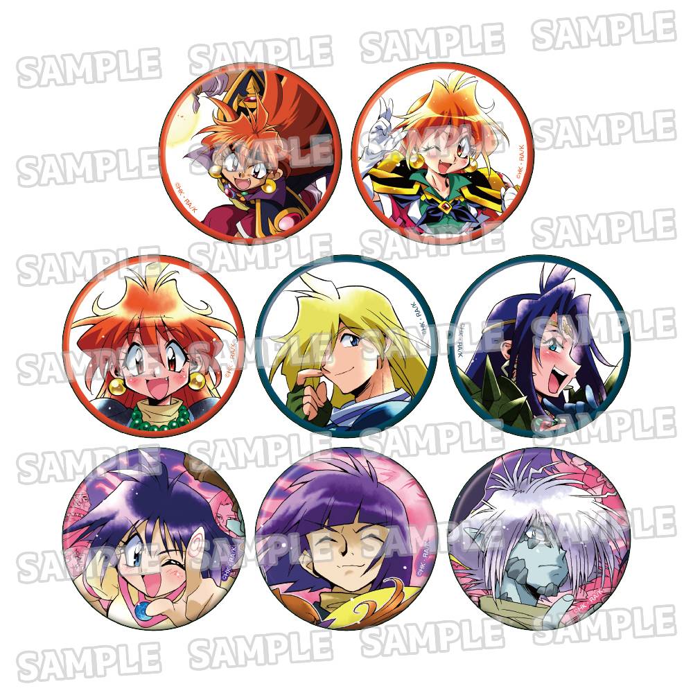 Slayers: Can Badge Collection (Box of 8) [Medicos Entertainment] - Nin ...