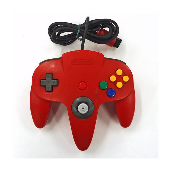 Buy Nintendo 64 Controller - Red - Used / Loose (Nintendo 64 Japanese ...