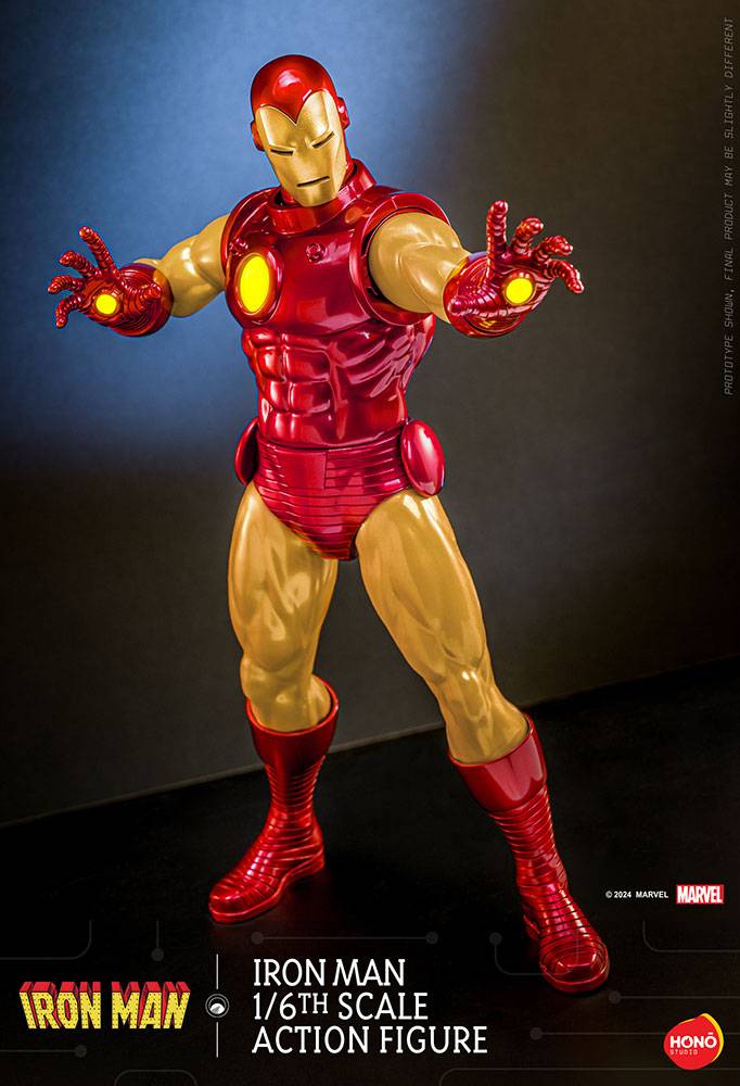 Marvel Comics: Classic Iron Man 1/6 (Hono Studio) [Hot Toys] - Nin-Nin ...