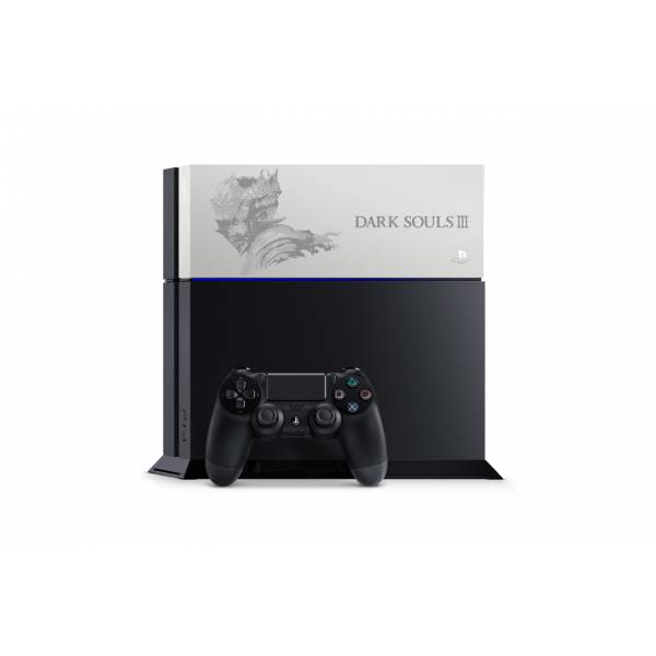 PlayStation 4 Jet Black 500GB - Dark Souls III Limited Edition - Cinder ...