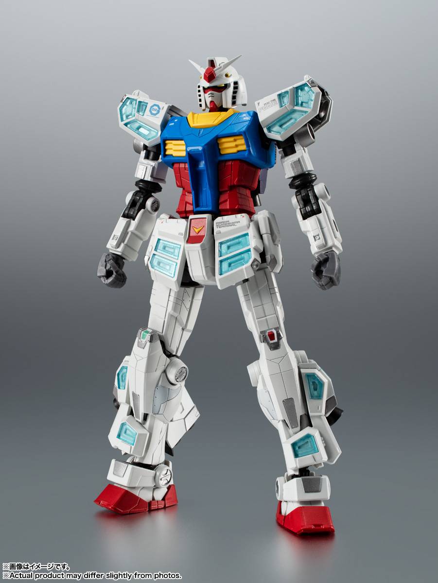 Robot Spirits Side MS: Mobile Suit Gundam - RX-78F00 / E Gundam [Bandai ... Robot Spirits Side MS: Mobile Suit Gundam - RX-78F00 / E Gundam [Bandai ...