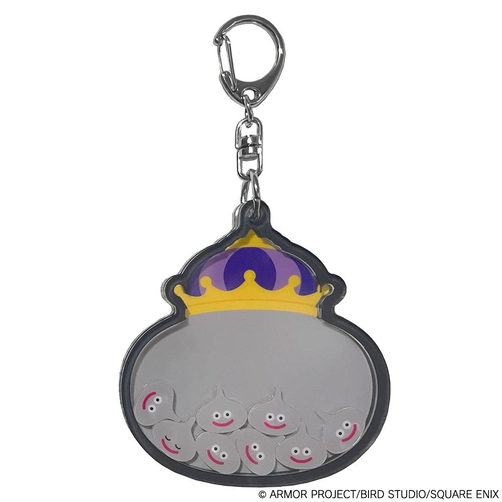 Dragon Quest: Smile Slime - Shake it! Acrylic Keychain - Metal King ...