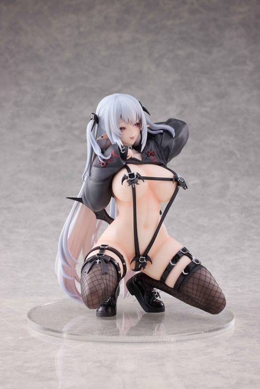 Original Character: White-Haired Hoodie Succubus 1/6 [Eclipse Feather] - Nin-Nin-Game.com