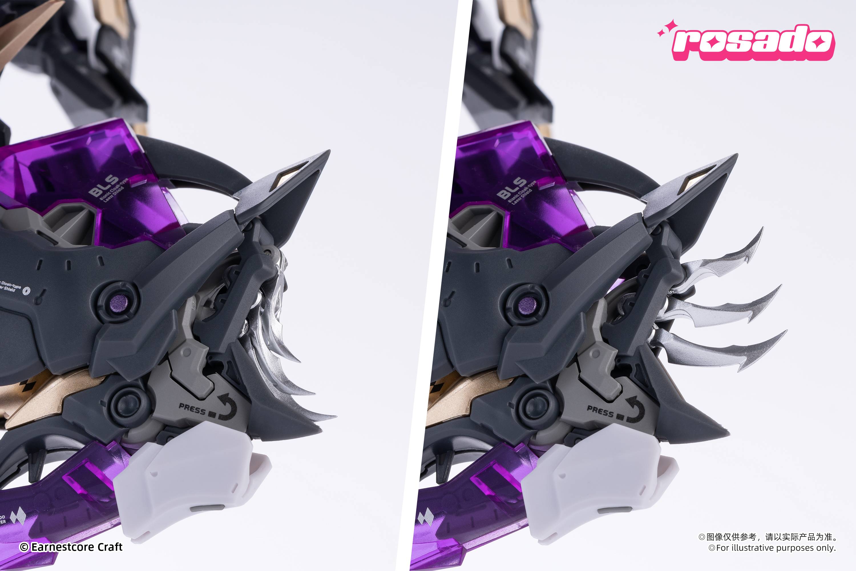 Action Figure: rosado Project RS-02 - Star Flower Black Iris 1/10 ...