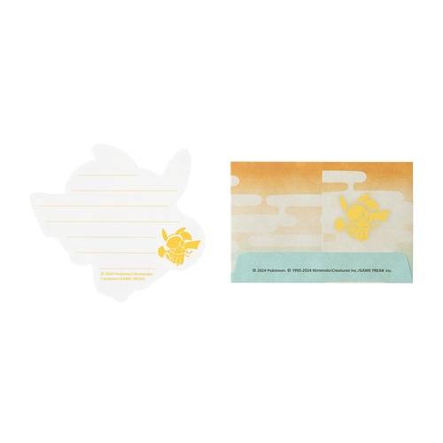 Pokémon: Message Card Set - Cheering Pikachu (5 Packs Set) [The Pokémon ...