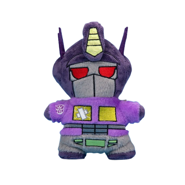 Transformers: Mochibots Plush Toy - Optimus Prime (Shattered Glass Ver ...