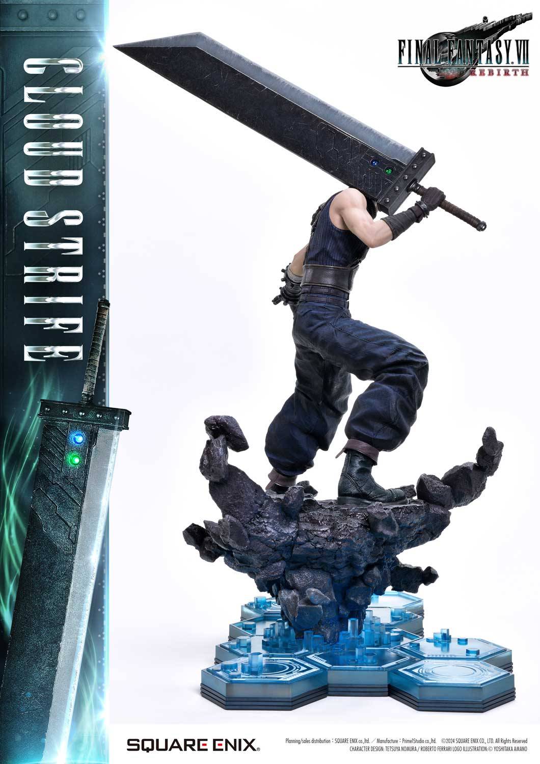 Square Enix Masterline: Final Fantasy VII Rebirth - Cloud Strife 1/4 ...