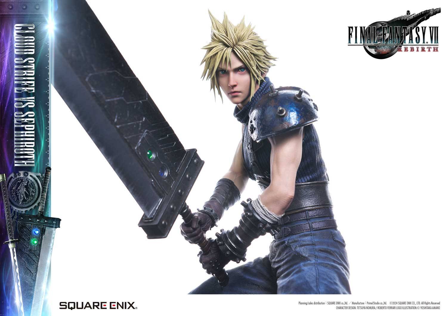 Square Enix Masterline: Final Fantasy VII Rebirth - Cloud Strife vs ...