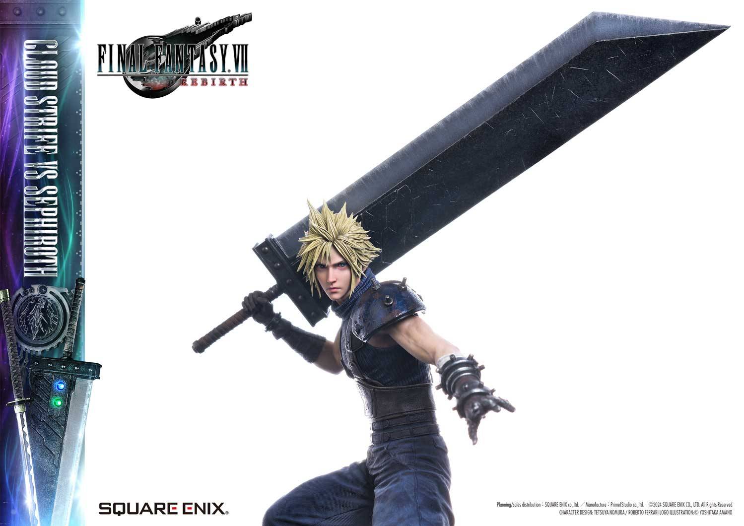 Square Enix Masterline: Final Fantasy VII Rebirth - Cloud Strife vs ...