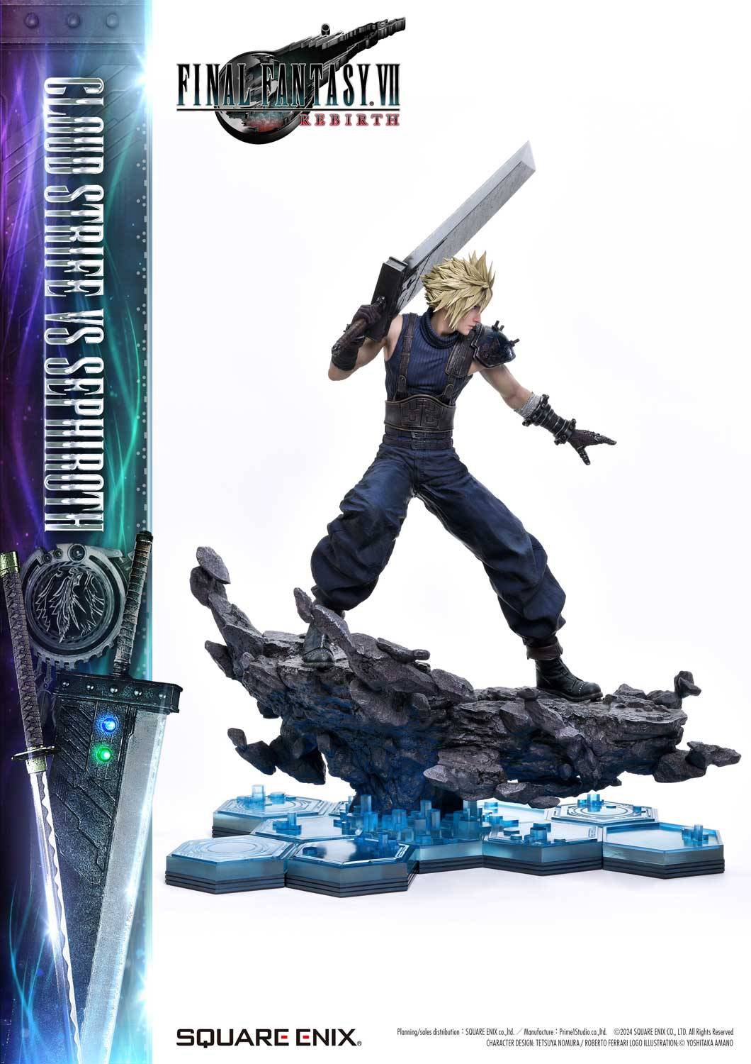 Square Enix Masterline: Final Fantasy VII Rebirth - Cloud Strife vs ...