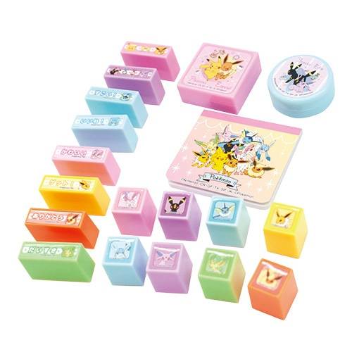 Pokémon: Stamp Memo Set - Eevee & Friends [The Pokémon Company] - Nin ...