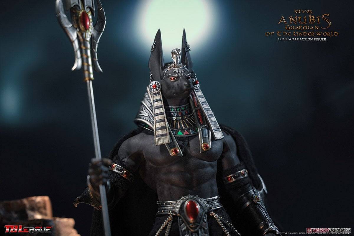 Action Figure: Anubis, Guardian of the Underworld 1/12 (Silver Ver ...