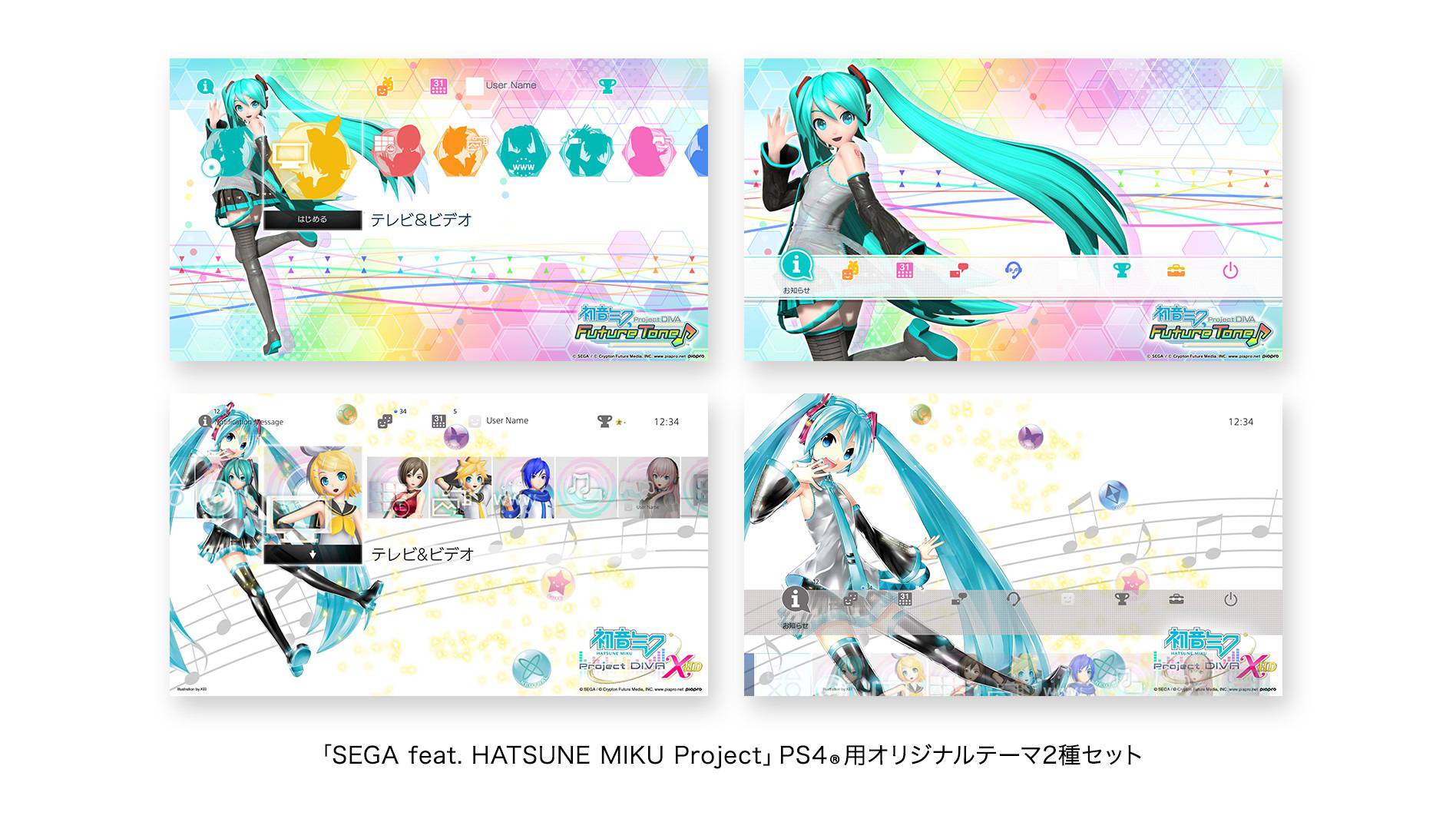 PlayStation 4 Jet Black 1TB - Hatsune Miku - Project DIVA - Special ...