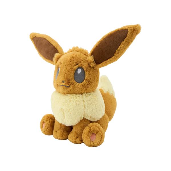 Pokémon: Fluffy Huggable Plush - Eevee [The Pokémon Company] - Nin-Nin ...