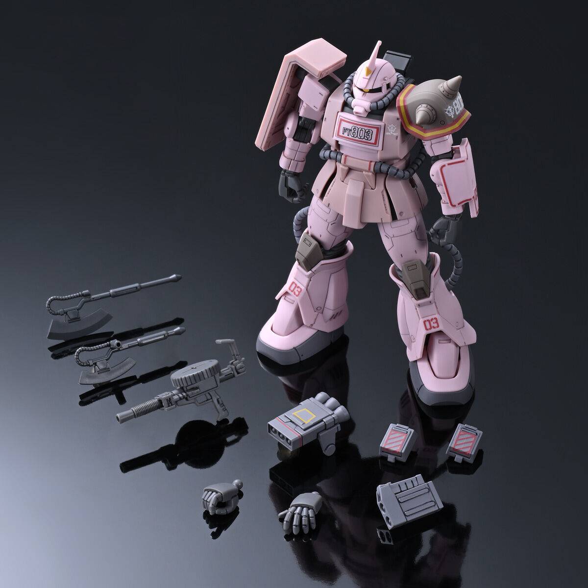 HG 1/144: MSG Mobile Suit Discovery - Desert Type Zaku (Pink Panther ...