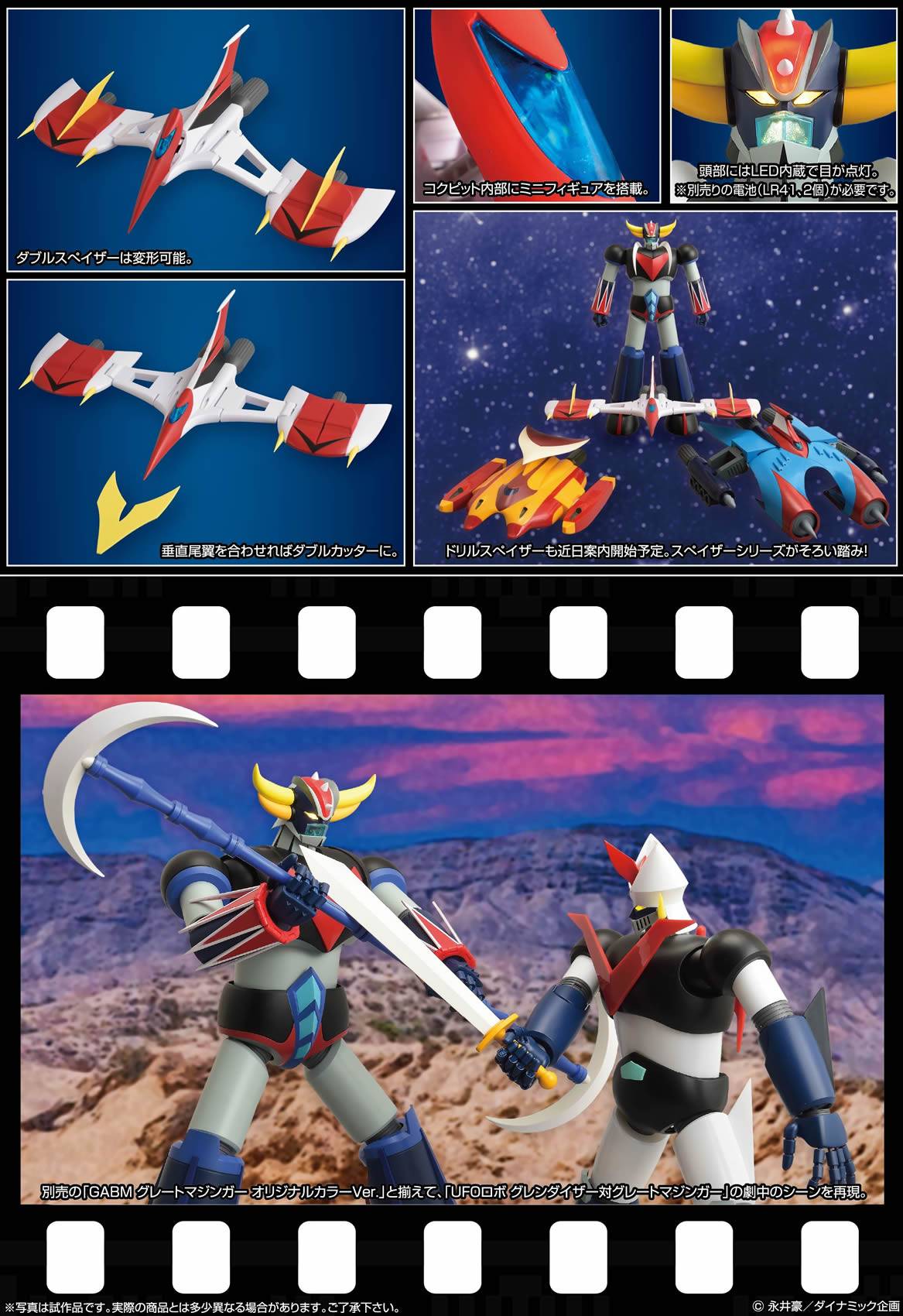 Grand Action Bigsize Model: Grendizer - Original Color Ver. [Evolution ...