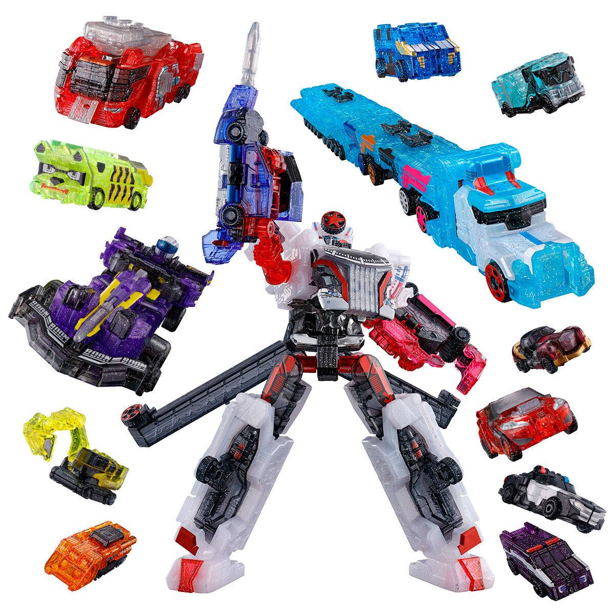 Mini-Pla: Bakuage Sentai Boonboomger - 9 Major BoonBoom Robots Goal In ...